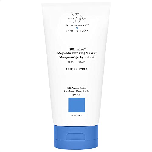 Drunk Elephant Silkamino Mega-Moisturizing Masker Conditioner - For All Hair Types (210 mL / 7 Fl Oz)