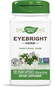 nature’s way eyebright herb, 860 mg per serving, 100 vcaps