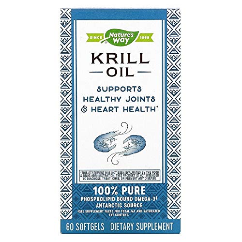 Natures Way Krill Oil Neptune 500Mg 60 Sg