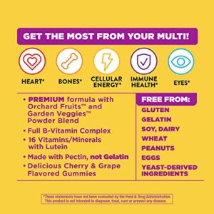 Nature's Way Alive! Women's 50+ Premium Gummy Multivitamin, Full B Vitamin Complex, 75 Gummies