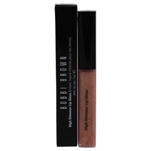 bobbi brown high shimmer lip gloss bare sparkle 15 for women, 0.24 ounce