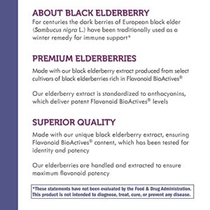 Nature's Way USDA Organic Sambucus Elderberry Syrup, Herbal Supplements, Gluten Free, Vegetarian, 4 Ounce (Packaging May Vary)