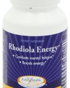 Nature's Way Premium Extract Rhodiola Energy Standardized 3% Rosavins / 1% Salidroside, 40 VCaps