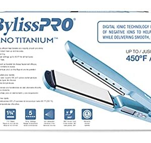 BaBylissPRO Nano Titanium 1-3/4" Ionic Straightening Iron