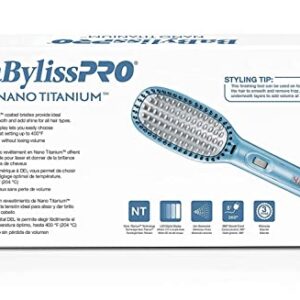 BabylissPRO Nano Titanium Thermal Paddle Brush