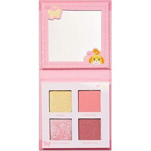 colourpop animal crossing shadow palette in “5 star island” – eyeshadow quad full size new in box