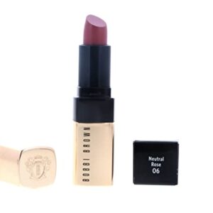 Bobbi Brown Luxe Lip Color No. 06 Neutral Rose for Women, 0.13 Oz