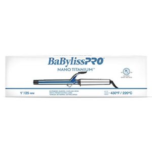 BaBylissPRO BNTW100XLUC Nano Titanium Extended Barrel Curling Iron