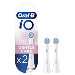 oral-b io gentle care toothbrush heads, pack of 2 counts