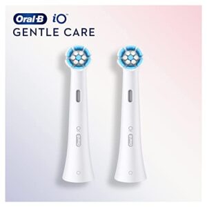 Oral-B iO Gentle Care Toothbrush Heads, Pack of 2 Counts