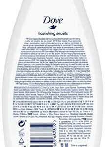 Dove Nourishing Secrets Indulging Ritual Body Wash with Oat Milk and Honey, 16.9 Ounce / 500 Ml (Pack of 2) International Version