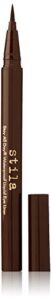 stila stay all day waterproof liquid eye liner, dark brown, 1 count (pack of 1)