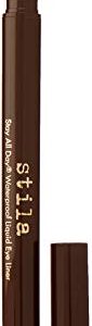 Stila Stay All Day Waterproof Liquid Eye Liner, Dark Brown, 1 Count (Pack of 1)