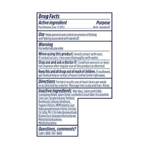 Dove Dermacare Dandruff Shampoo for Dry Scalp Coconut & Hydration Anti-Dandruff Shampoo 12oz, Pack of 4