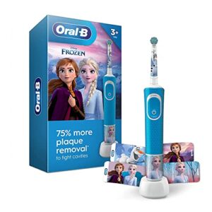 oral-b kids electric toothbrush featuring disney’s frozen for kids 3+