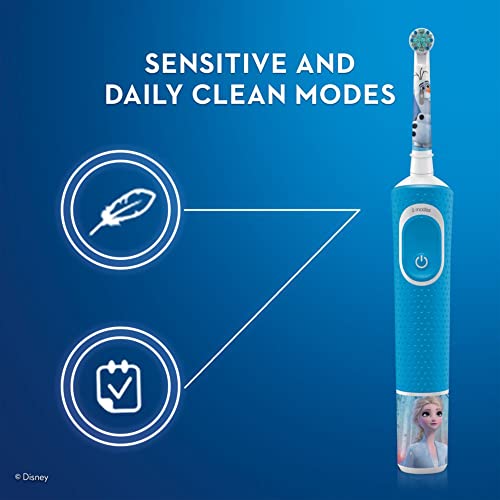 Oral-B Kids Electric Toothbrush Featuring Disney's Frozen for Kids 3+