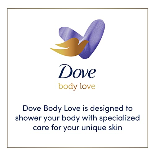 Dove Body Love Body Polish Night Recovery 3 Count for Dry, Worn-Down Skin, Body Scrub with Retinol and Botanical Oils for Silky, Smooth Skin 12 oz