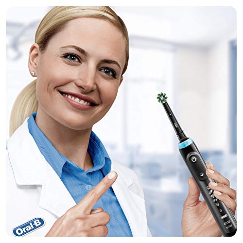 Oral-B Oral-B CrossAction with CleanMaximiser Black Edition Brush Heads Pack of 3