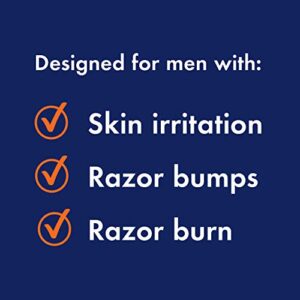 Gillette SkinGuard Men's Razor Blade Refill for Sensitive Skin, 8 Blade Refills, WHITE,NAVY BLUE