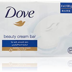 Dove Beauty Cream Bar, Unisex Soap, Multi, 4 Count