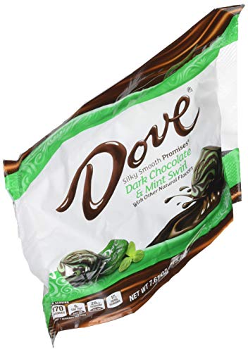 Dove Promises Dark Chocolate Mint Swirl Candy Bag, 7.61 Oz