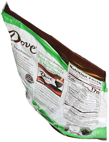 Dove Promises Dark Chocolate Mint Swirl Candy Bag, 7.61 Oz