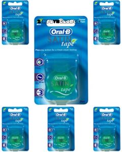 oral-b satin tape, 25-meters (6 units)