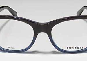 BOBBI BROWN Eyeglasses THE GABBY 0BSV Havana Gray Blue