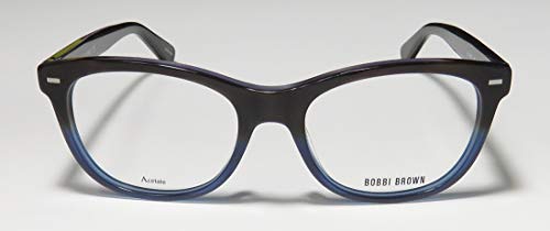 BOBBI BROWN Eyeglasses THE GABBY 0BSV Havana Gray Blue