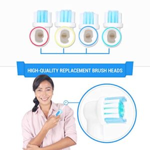 Mr. Dental Premium Oral-B Braun Compatible Replacement Toothbrush Heads 8 pack (2 year supply) for Superior Care, Soft Bristles.