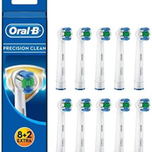 Oral-B Precision Clean Brush Heads with Bacterial Protection - Prevents Bacterial Growth on Bristles