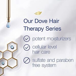 Dove Hydration Spa Therapy Shampoo with Hyaluronic Serum for Dry Hair, 33.8 Fl Oz