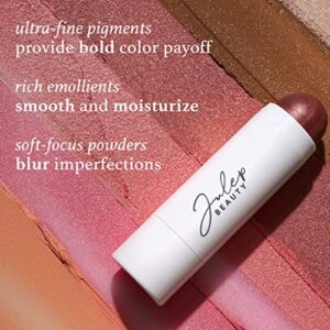 Julep Skip The Brush Cream to Powder Blush Stick - Sheer Glow - Blendable and Buildable Color - 2-in-1 Blush and Lip Makeup Stick