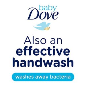 Baby Dove Soothing Wash To Soothe Delicate Baby Skin Derma Care Washes Away Bacteria, No Artificial Perfume Or Color, Paraben Free, Phthalate Free 13oz