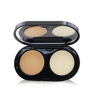 bobbi brown new creamy concealer kit – warm natural creamy concealer + pale yellow sheer finish pressed powder – 3.1g/1.1oz