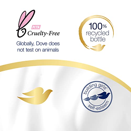 Dove Body Wash Concentrate Refill For Instantly Soft Skin Shea & Warm Vanilla Refill For Use Reusable Bottle 4 Fl Oz (Makes 16 Fl Oz) 4 Pack