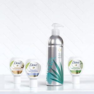 Dove Body Wash Concentrate Refill For Instantly Soft Skin Shea & Warm Vanilla Refill For Use Reusable Bottle 4 Fl Oz (Makes 16 Fl Oz) 4 Pack