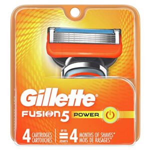 gillette fusion5 men’s razor blade refills, 4 count