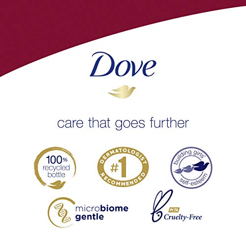 Dove Body Wash for Softer, Smoother Skin After Just One Use Rejuvenating Pomegranate and Hibiscus Tea Effectively Washes Away Bacteria While Nourishing Your Skin, 22 Fl Ounce (Pack of 4)