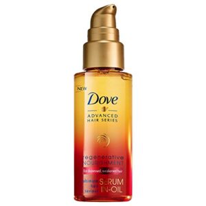 dove advanced hair series serum-in-oil, regenerative nourishment 1.69 oz