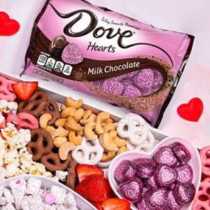 DOVE PROMISES Valentine Milk Chocolate Candy Hearts 8.87-Ounce Bag