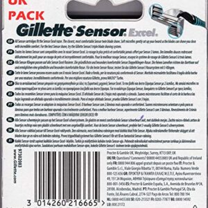 Gillette Sensor Excel-50 Count (5 x 10)