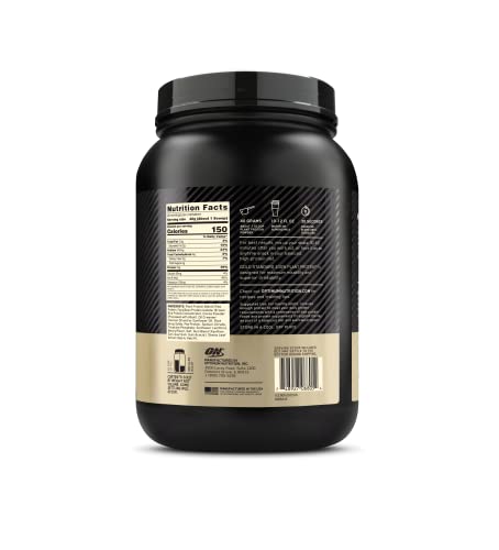 Optimum Nutrition Gold Standard 100% Plant Based Protein Powder, Gluten Free, Vegan Protein for Muscle Support and Recovery with Amino Acids - Rich Chocolate Fudge, 20 Servings