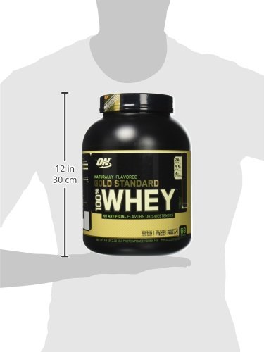 Optimum Nutrition Gold Standard 100% Whey Protein Powder, Naturally Flavored Chocolate, 4.8 Pound (Packaging May Vary)