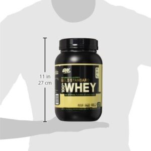 Optimum Nutrition Gold Standard 100% Whey Protein Powder, Naturally Flavored Vanilla, 1.9 Pound (Packaging May Vary)