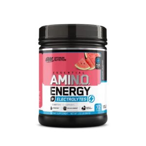 optimum nutrition watermelon splash amino energy electrolytes powder 1.51 lb 72 servings