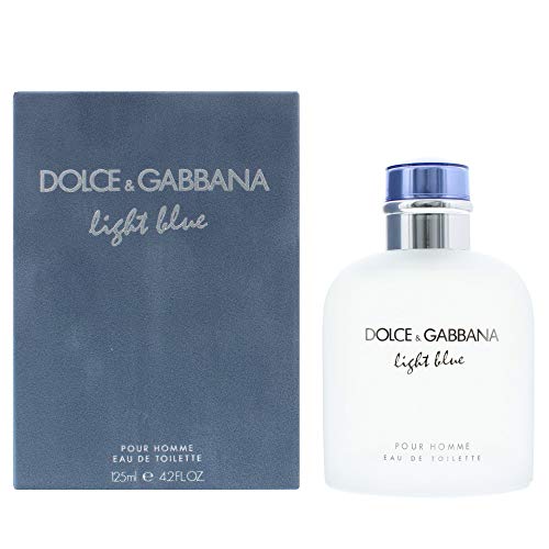 D & G Light Blue By Dolce & Gabbana For Men Eau De Toilette Spray, 4.2-Ounces