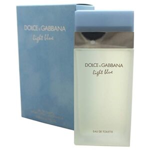 Dolce & Gabbana Women's Eau De Toilette Spray, Light Blue, 6.7 Fl. Oz (Pack of 1)