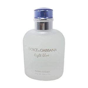 Dolce and Gabbana Light Blue Eau de Toilette Spray for Men, 4.2 Fl Oz