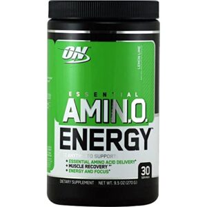 Optimum Nutrition Essential AMIN.O. Energy, Green Apple, 9.5 oz (270 g)